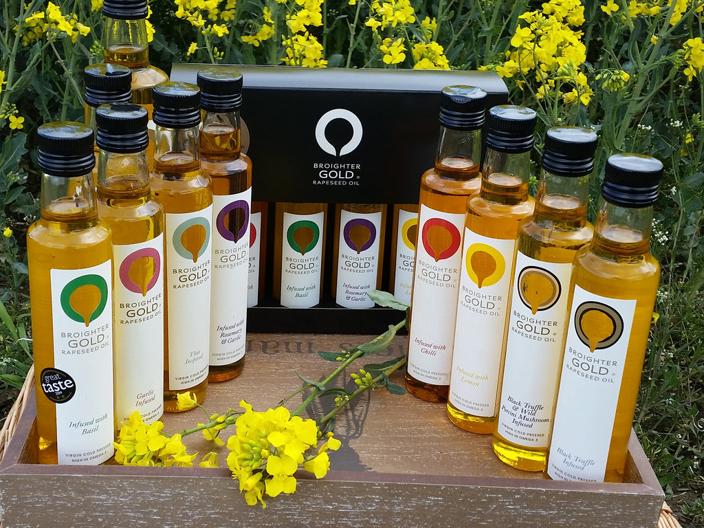 Eating Healthy and Eating Local – Broighter Gold Rapeseed Oil
