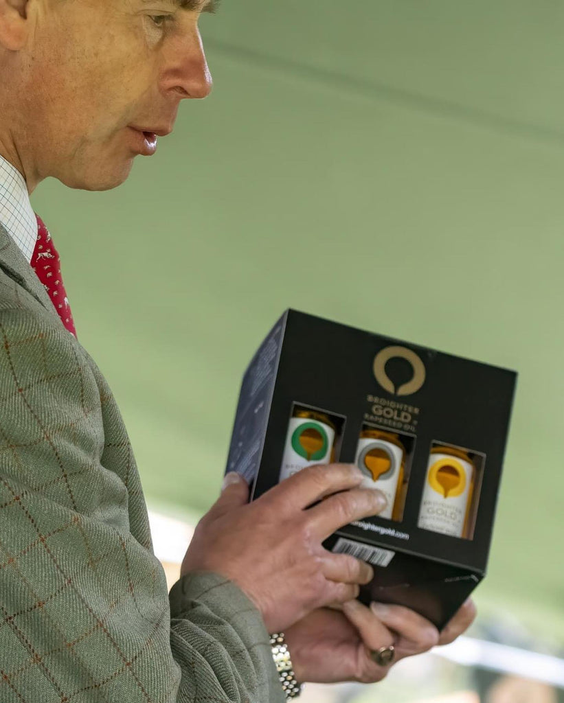 HRH Duke of Edinburgh – Broighter Gold Rapeseed Oil