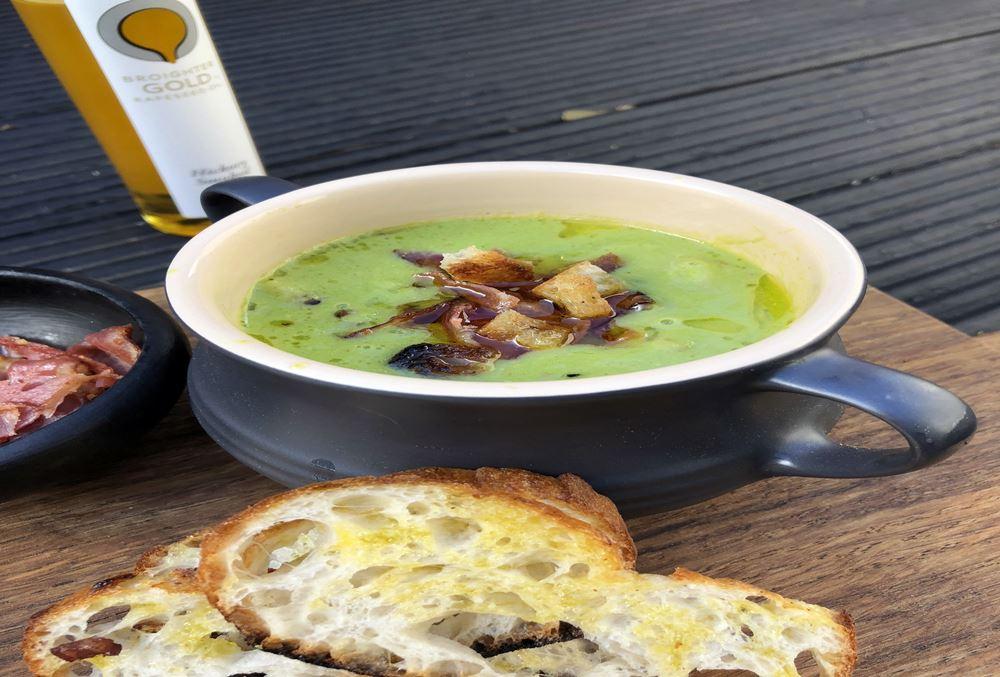 Pea Soup – Broighter Gold Rapeseed Oil