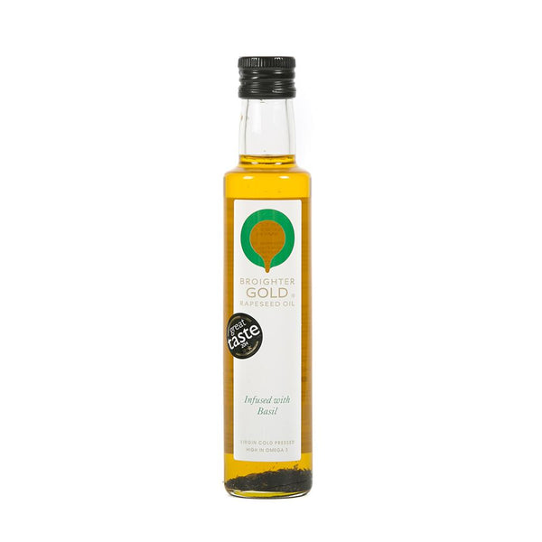 Broighter Gold - Basil Infused Rapeseed Oil – Broighter Gold Rapeseed Oil