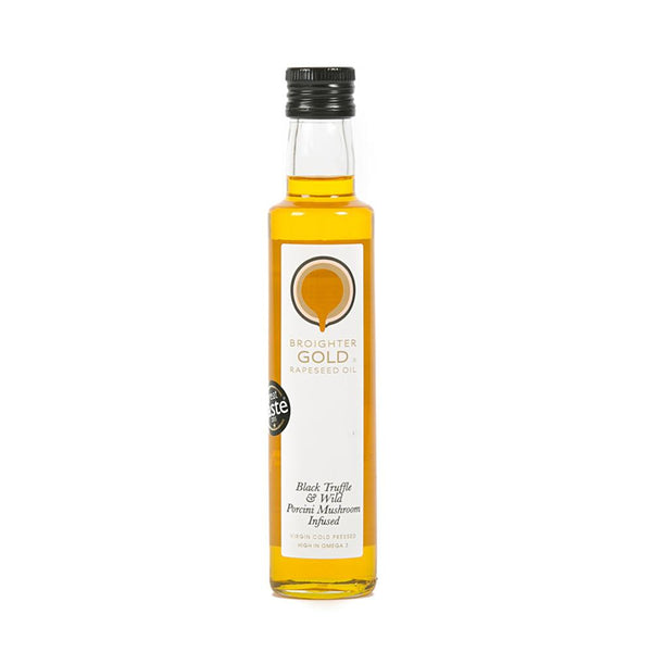 Broighter Gold - Black Truffle & Wild Porcini Mushroom Rapeseed Oil ...