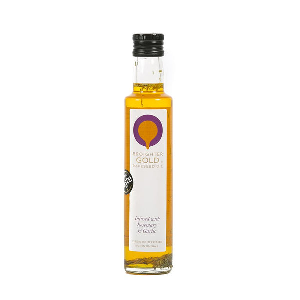 Broighter Gold - Garlic & Rosemary Infused Rapeseed Oil – Broighter ...